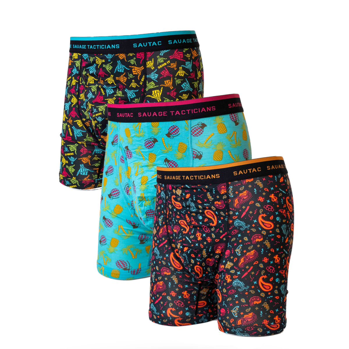 Smooth Operator Boxer Briefs 3 Pack – Savage Tacticians