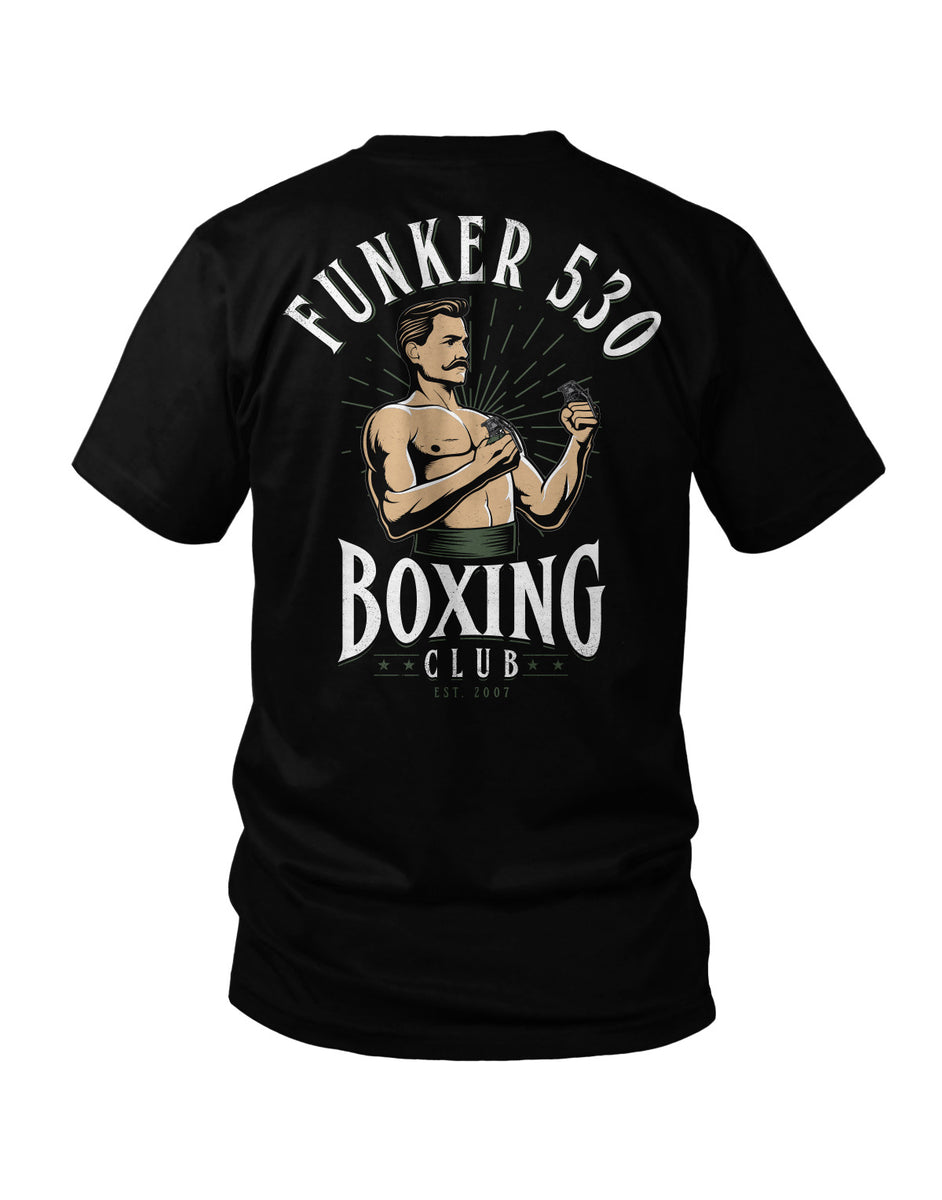 Boxing Club Tee - Collab Design With Funker530 – Savage Tacticians
