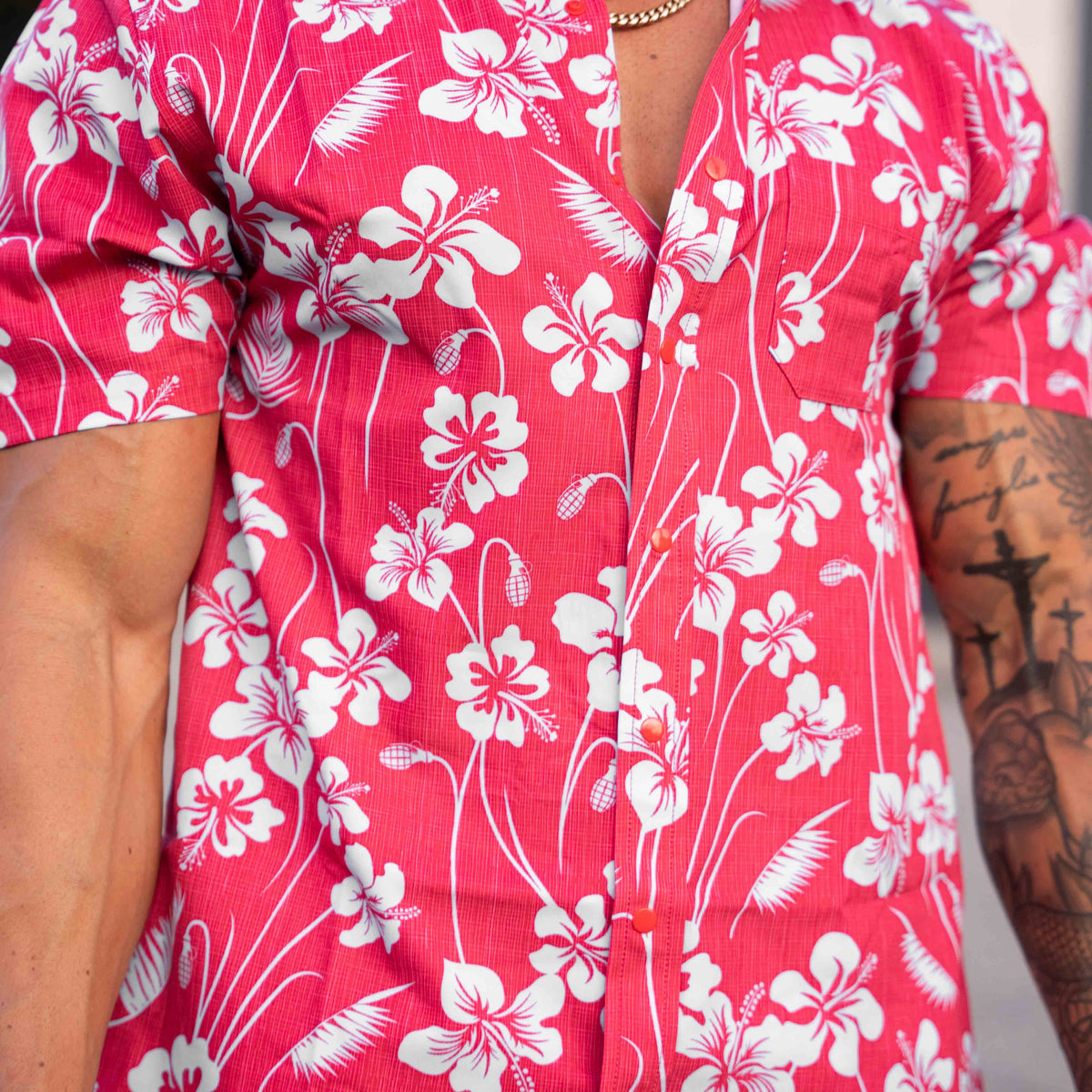 MK2 Floral Button-up – Savage Tacticians