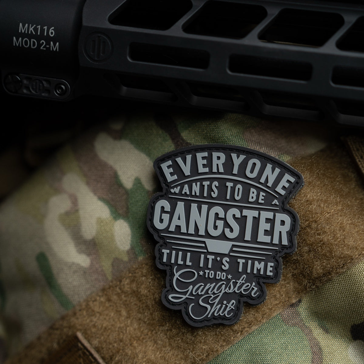 Gangster Patch – Savage Tacticians