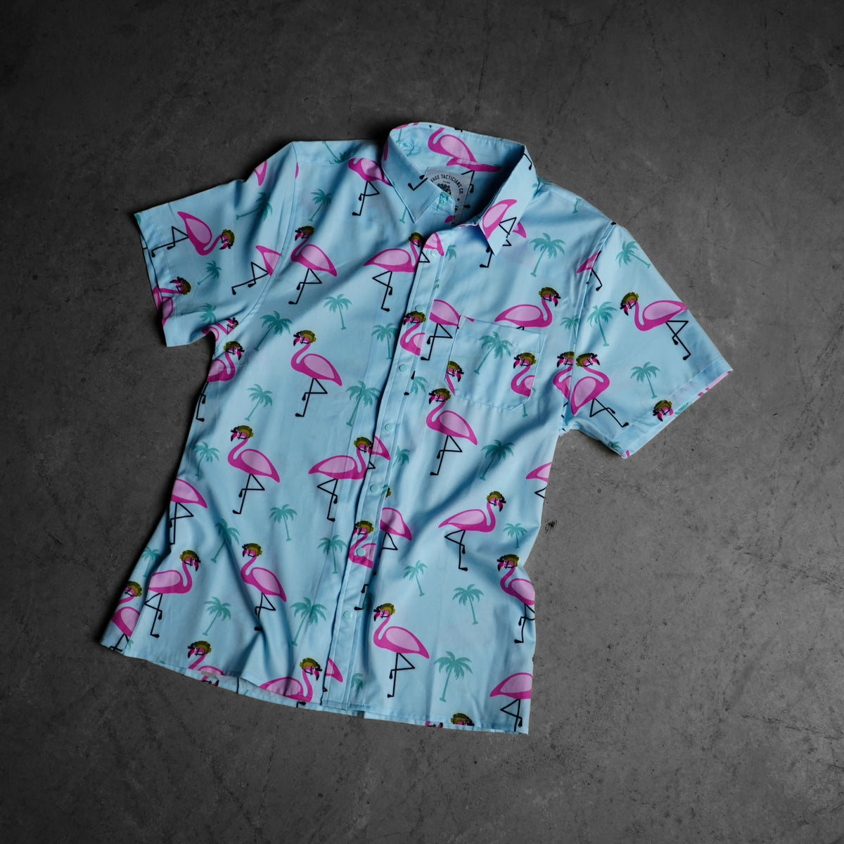 Flamingo Team Six Button-up – Savage Tacticians
