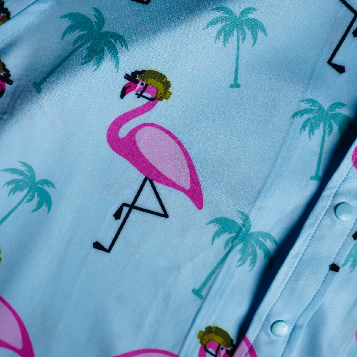 Flamingo Team Six Button-up – Savage Tacticians