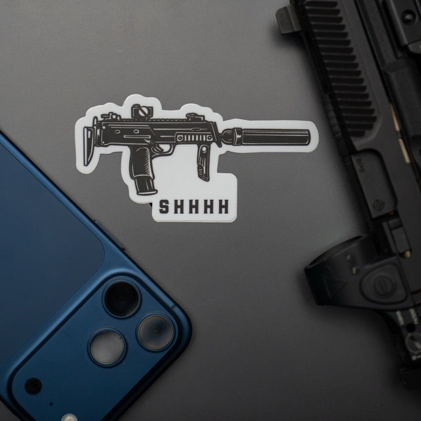 Shhhh Sticker – Savage Tacticians
