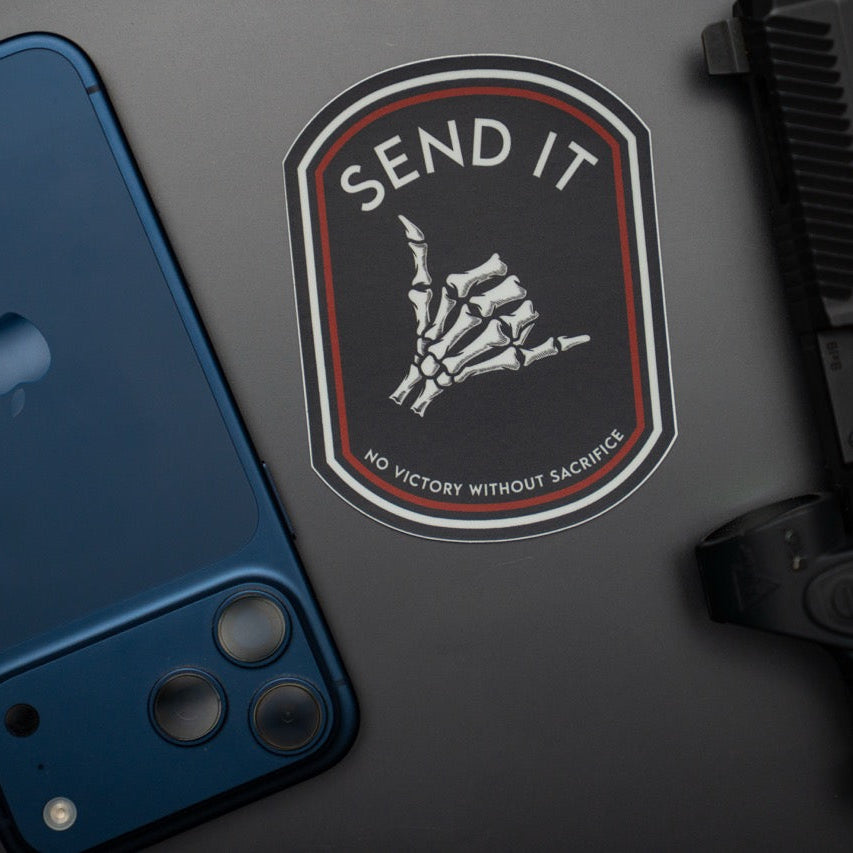 Send It Sticker – Savage Tacticians