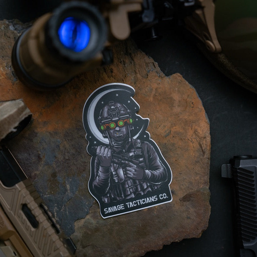 Born To Goon Sticker – Savage Tacticians
