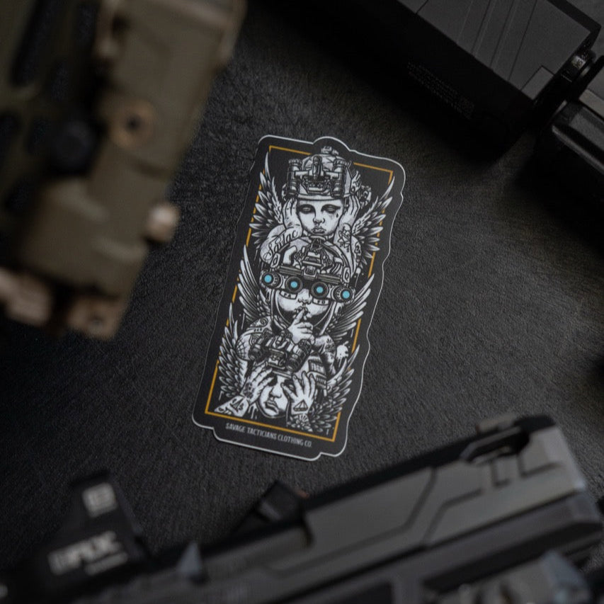 Proverbial Maxim Sticker – Savage Tacticians