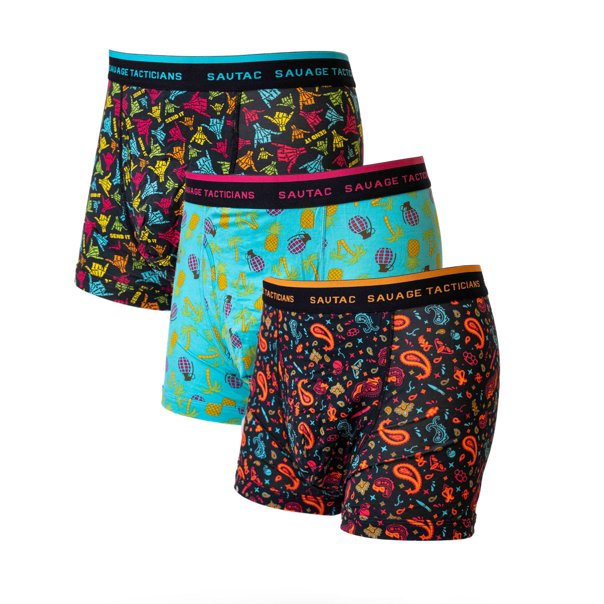 Smooth Operator Trunk Briefs 3 Pack – Savage Tacticians