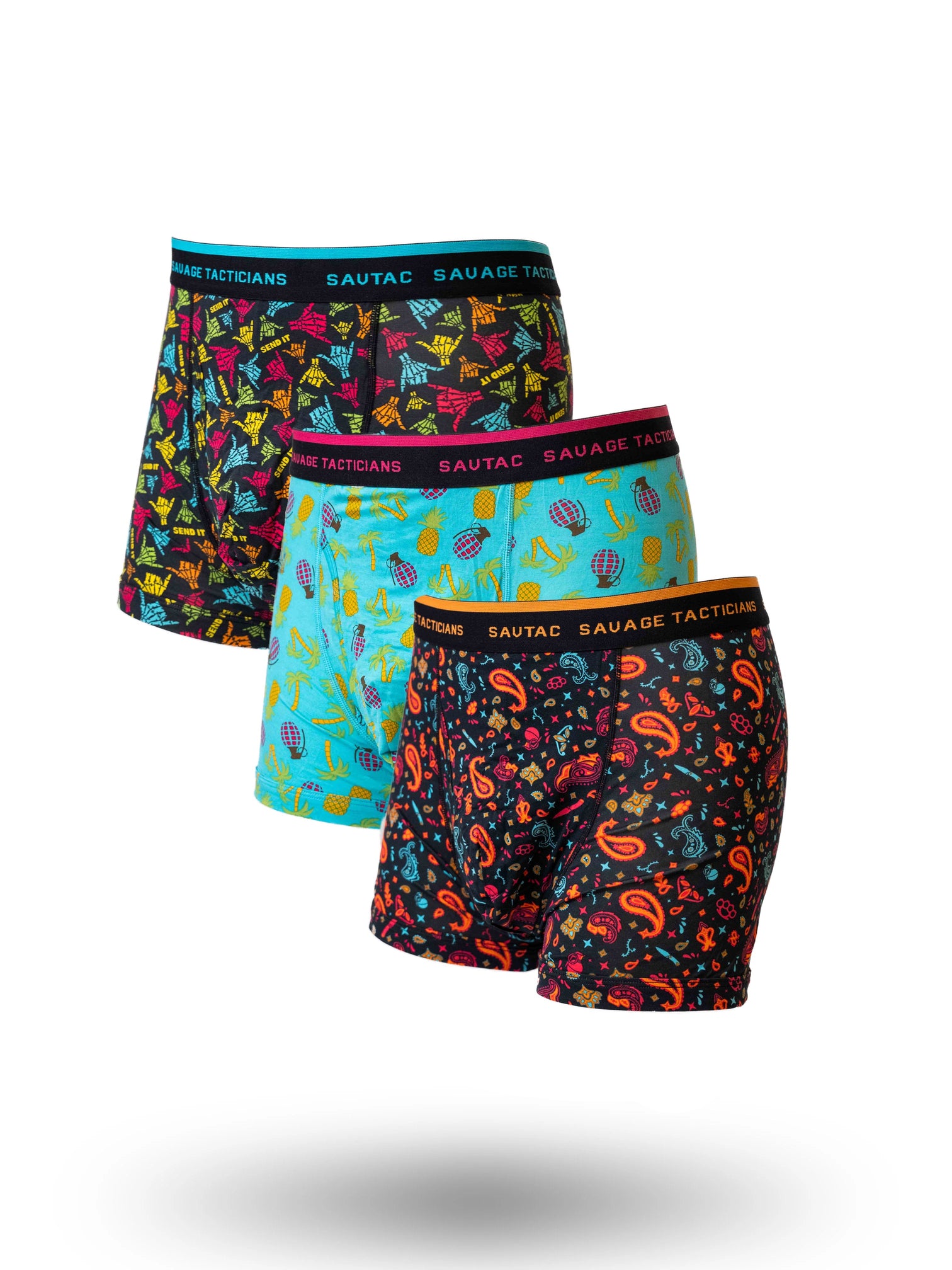 Smooth Operator Trunk Briefs 3 Pack – Savage Tacticians