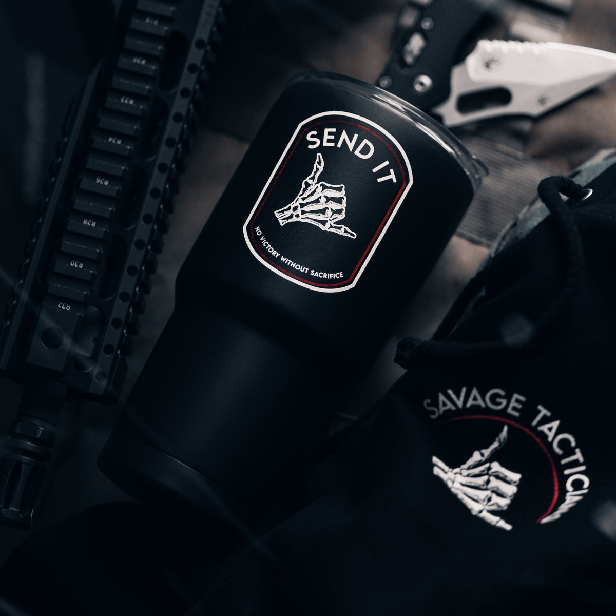 Send It 30 oz Tumbler – Savage Tacticians