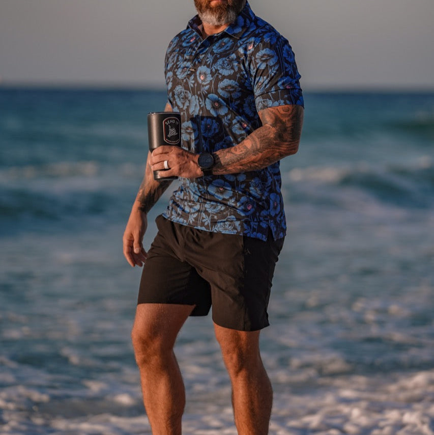 Performance Polo - Aye Poppy – Savage Tacticians