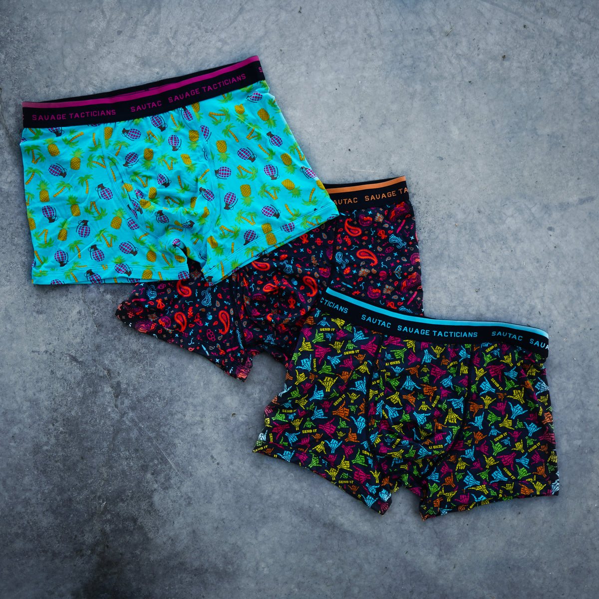 Smooth Operator Trunk Briefs 3 Pack – Savage Tacticians