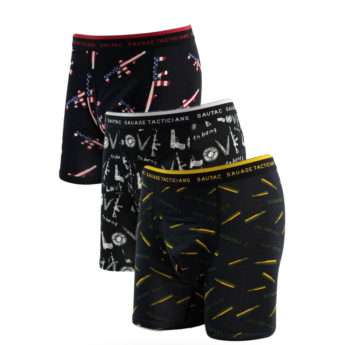 Freedom Boxer Briefs 3 Pack – Savage Tacticians