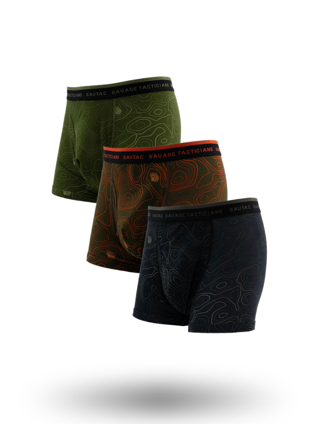 Topo Trunk Briefs 3 Pack – Savage Tacticians