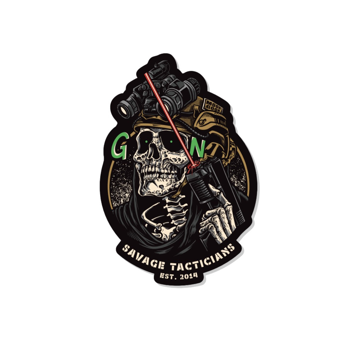 Goon Sticker – Savage Tacticians